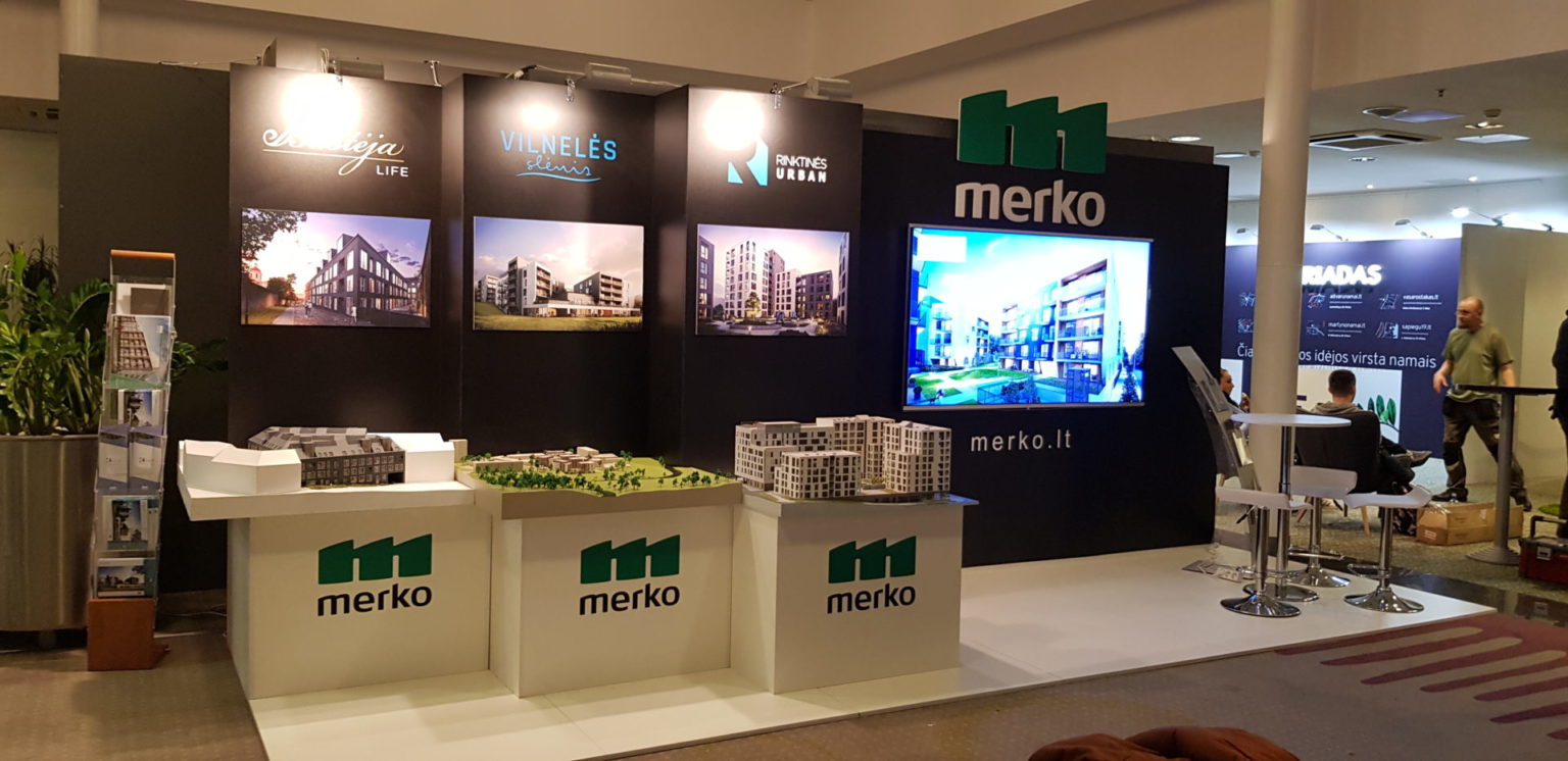 Parodų stendų įrengimas Jūsų verslui Lietuvoje ir užsienyje